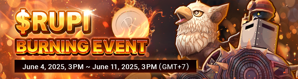 $RUPI Burning Event: Win RSX-0806 (Legendary) x370 & Gryphon Baby (Rare ...
